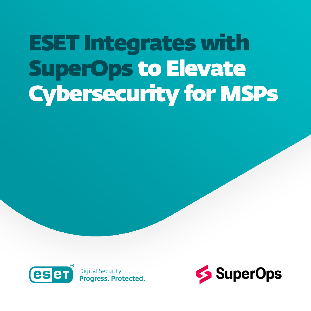 ESET integreert met SuperOps voor betere cyberbeveiliging voor MSP's ...